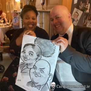 Live Wedding Caricatures Rathsallagh Country House, Co. Wicklow ...