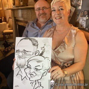 Live Wedding Caricatures Rathsallagh Country House, Co. Wicklow ...